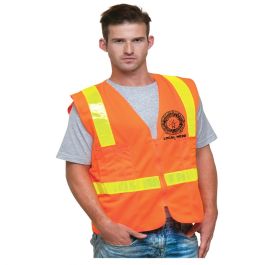 IBEW YOUR LOCAL HERE USA MADE UNION PRINTED REFLECTIVE STRIPE VEST 3786 ...