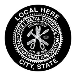 SMART SHEET METAL WORKER PICK YOUR LOCAL BLACK STICKER UNION MADE PICK ...